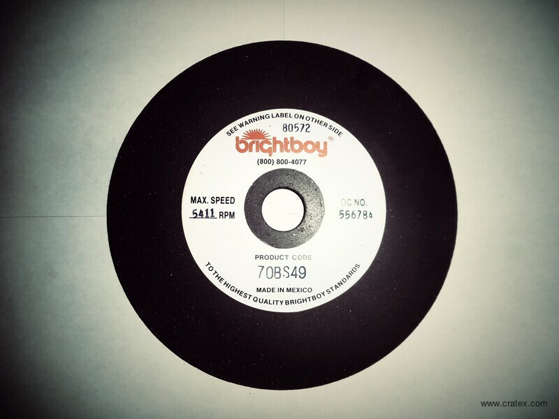 Brightboy Abrasive Wheels – CRATEX Abrasives