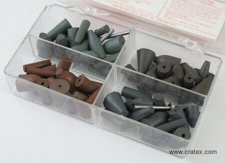 Cratex Kit No. 778 - Rubber Abrasive Point & Mandrel Set by CRATEX ...